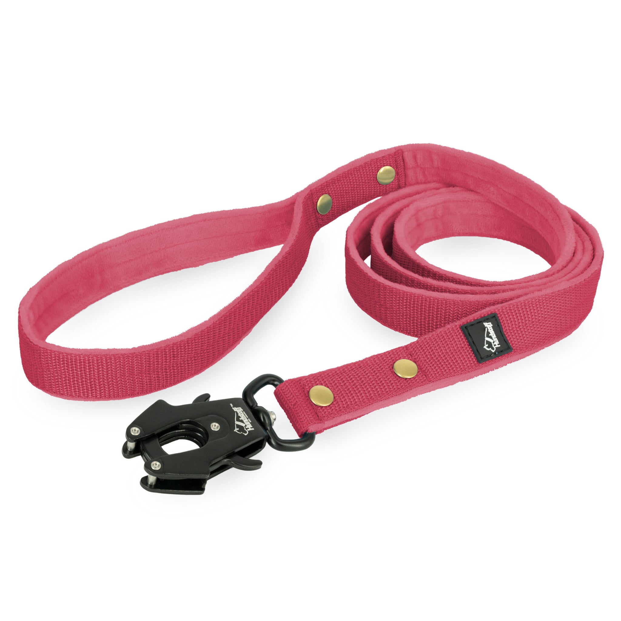 Smycz nylonowa Walk Leash – Golden Edition Raspberry Red | Wysoka ...
